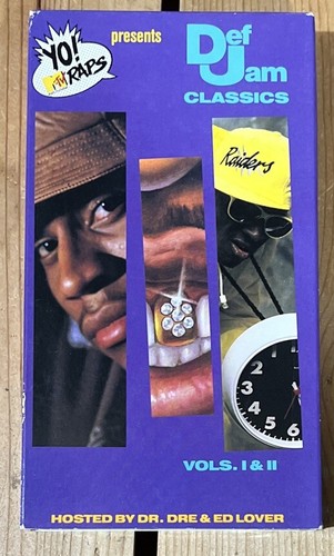 Def Jam Classics Vols. I & II Yo! MTV Raps VHS RARE OOP | eBay