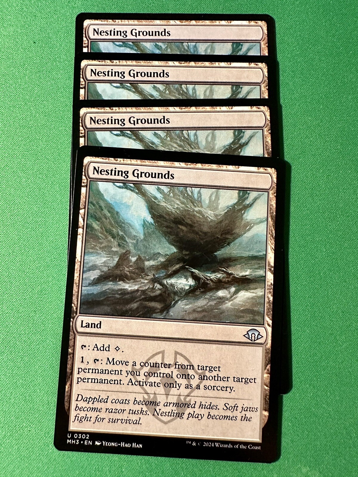 x4 Nesting Grounds 302 Regular - MTG MH3 - M/NM Unplayed FAST2SHIP!! | eBay