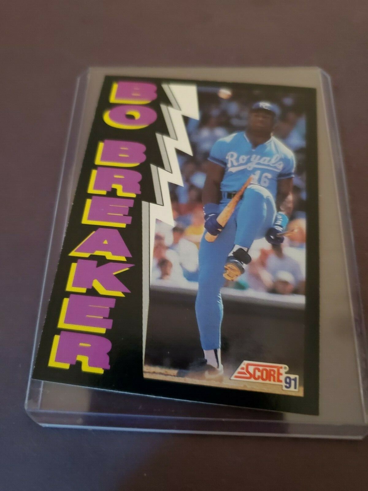 1991 Score Bo Jackson 773 Baseball Card Kansas City Royals | eBay