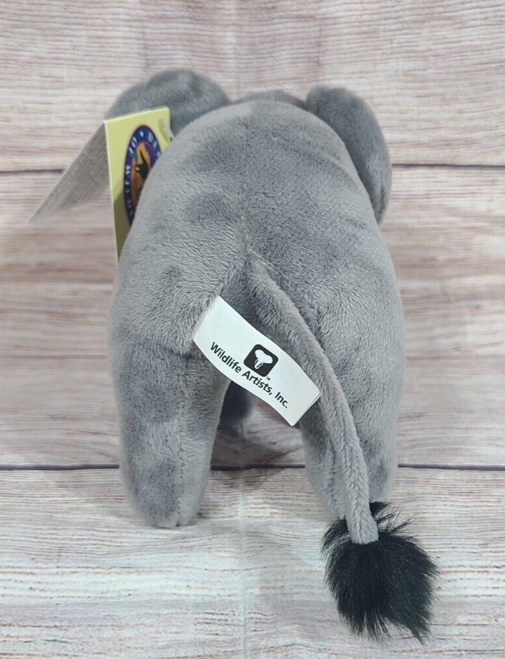 Defenders Of Wildlife Plush Elephant Stuffed Animal Wildlife Artists ...