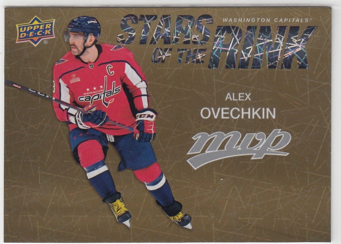 2023-24 Upper Deck MVP - Stars of the Rink Gold #SS-22 Alex Ovechkin ...