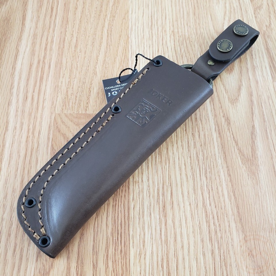 Joker Campero Fixed Knife 4.25" Full Tang K720 Tool Steel Blade Micarta ...