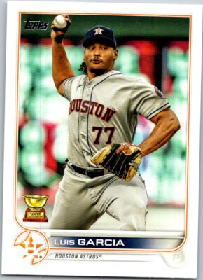 2022 Topps #446 Luis Garcia | eBay