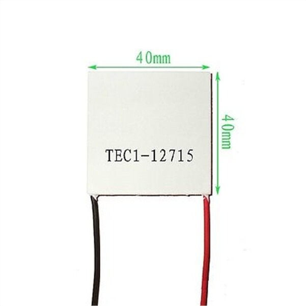 1Pcs Peltier Plate Module Cooling TEC1-12715 Heatsink Thermoelectric ...