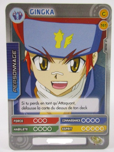 Carte Beyblade Battle Card Collection Série 2 - C 161 Ginka Fr | eBay