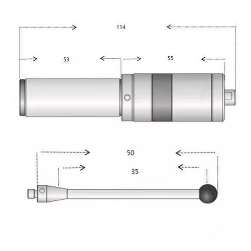 3D Photoelectric Measuring Tool MMP25 Touch Probe with Enhanced ...