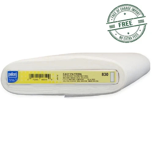 Pellon Easy Pattern 830, 45" x 10 Yards Tracing Material for Sewing, 2 ...