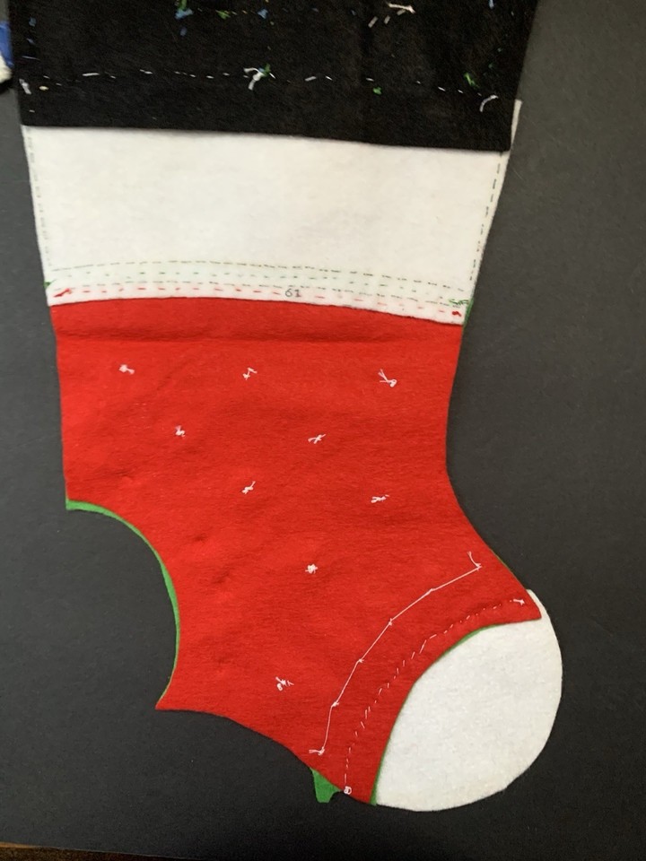 Vintage Bucilla Stocking Stuffers Christmas Stocking 1978 Incomplete ...