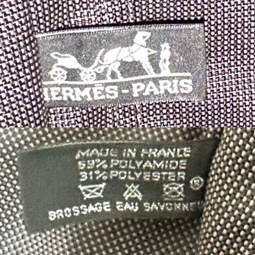 Hermes Air Line Bassus MM Messenger Bag Grey Polyamide Polyester | eBay