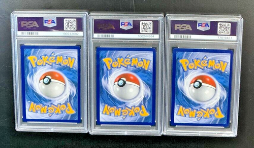 PSA 9 - 2022 Pokemon SWSH BSP UPC CHARIZARD V, VSTAR, VMAX #260 261 262 ...