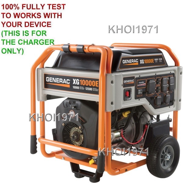 8FT WALL Charger AC adapter for Generac XG10000E backup power generator ...