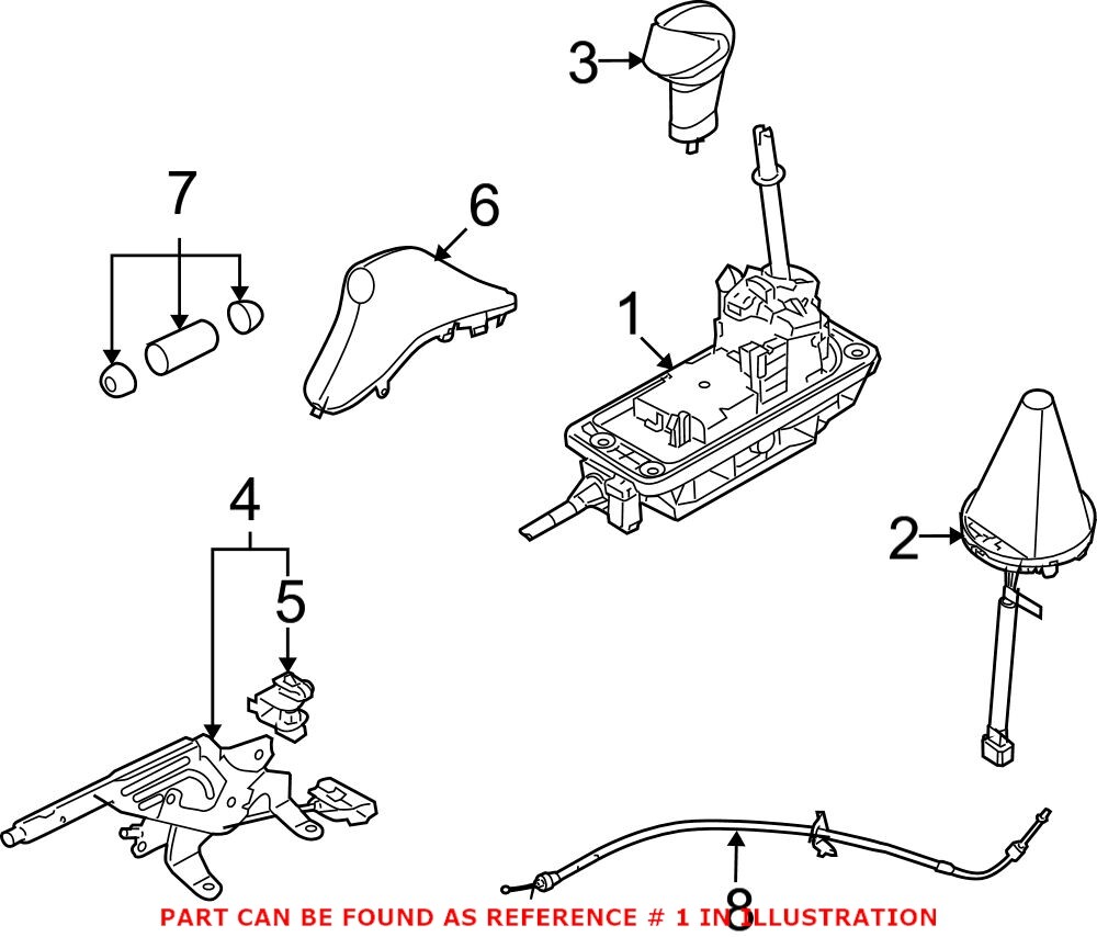 MINI 25167644233 Genuine OEM Factory Original Shifter ASSY for sale ...