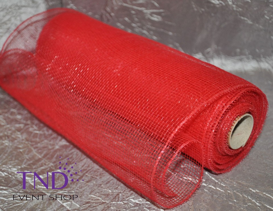 10" x10YDS SOLID COLOR DECO MESH WRAP ROLLS FLORAL MESH WRAP RIBBON ...