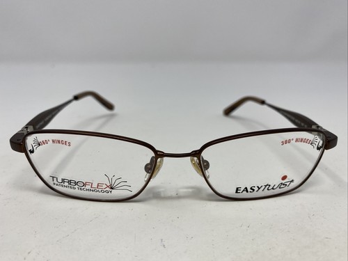 Easy Twist MOD EASYTWIST ET978 10 48-15-120 Brown Full Rim Eyeglasses ...