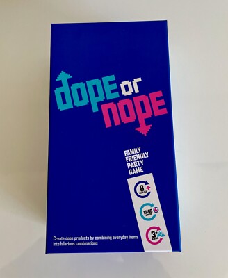'dope or nope - Family Friendly Party Game', Card Game, Brand New. | eBay