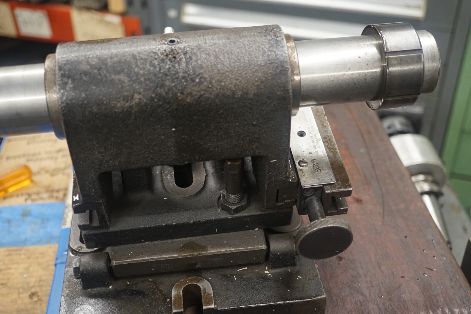 Weldon Tool Tilting Sub Base End Mill Air Bearing Grinding Sharpening ...