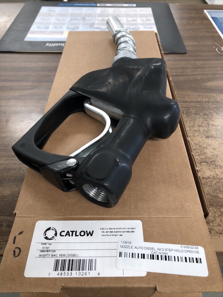 Catlow Nozzle, Auto Diesel, W/2-step Hold Open Device, Non-UL OFM N1AH ...