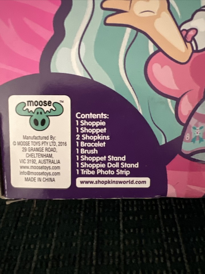 Shopkins Shoppies Wild Style Bella Bow And Bowdie Bear new in box NIB | eBay