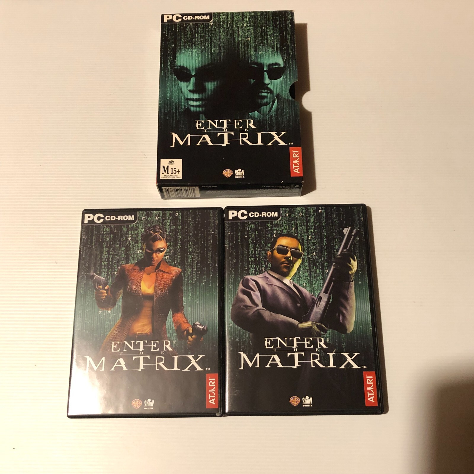 PC - Enter the Matrix, Game, 2003 (4 Disc Box Set) PC CD-ROM | eBay