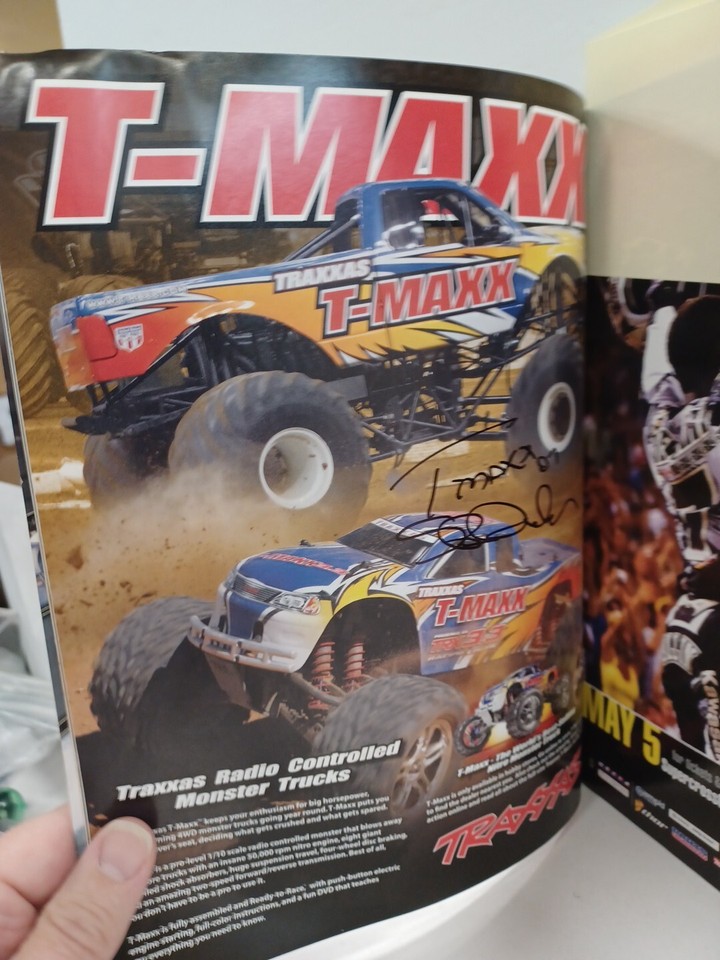 MONSTER JAM 2007 Official Souvenir YEARBOOK with 5 AUTOGRAPHS | eBay