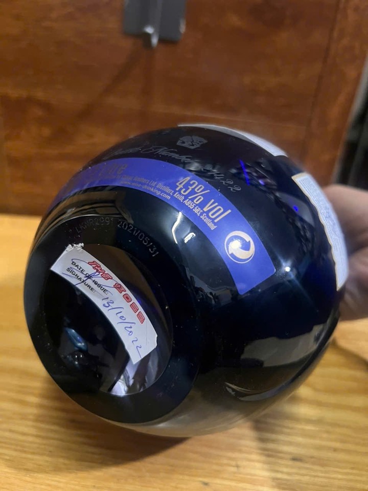 Empty bottle Chivas 62 Years | eBay