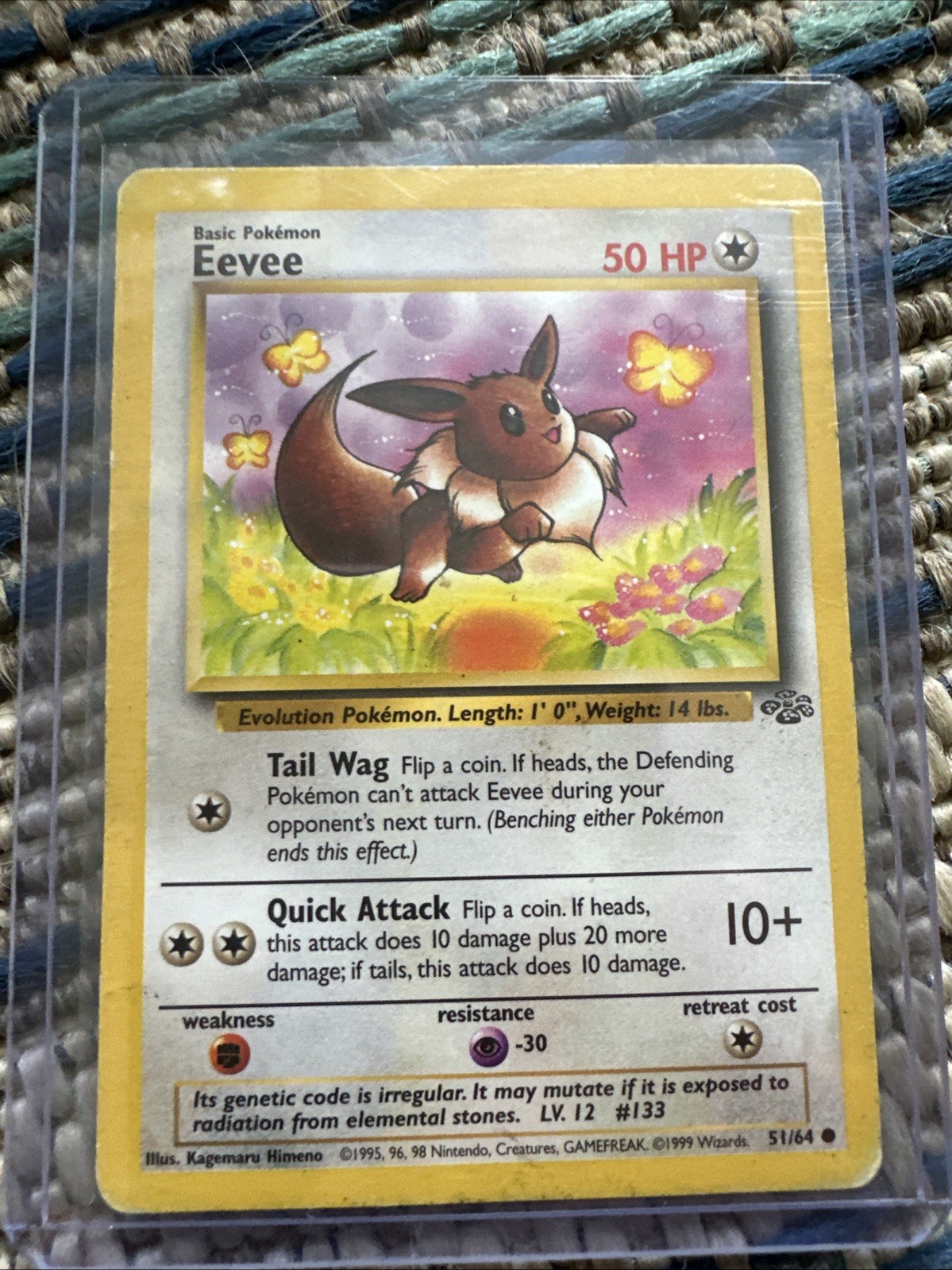 Eevee 1999 Jungle #51/64 1st Edition Price Guide - Sports Card Investor