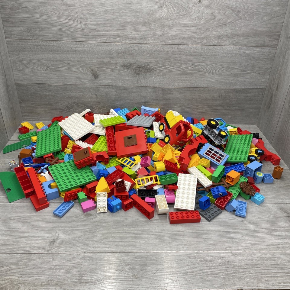LEGO Duplo Large Box Bundle Job Lot 7kg Mixed Bricks / Vehicles ...