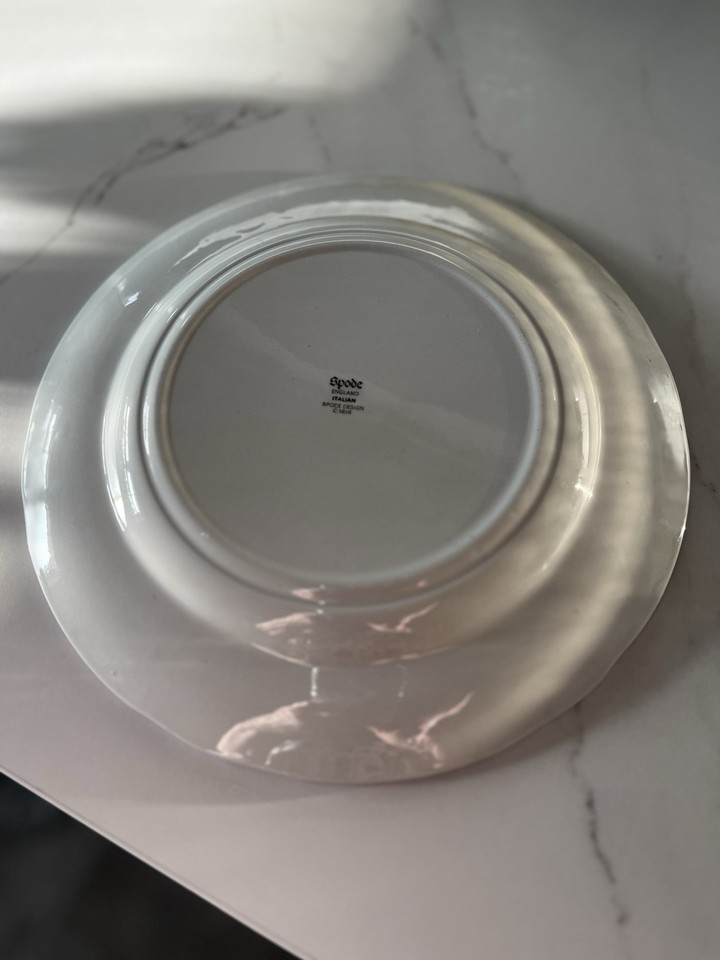 Spode Blue Italian 23cm lunch plate | eBay UK