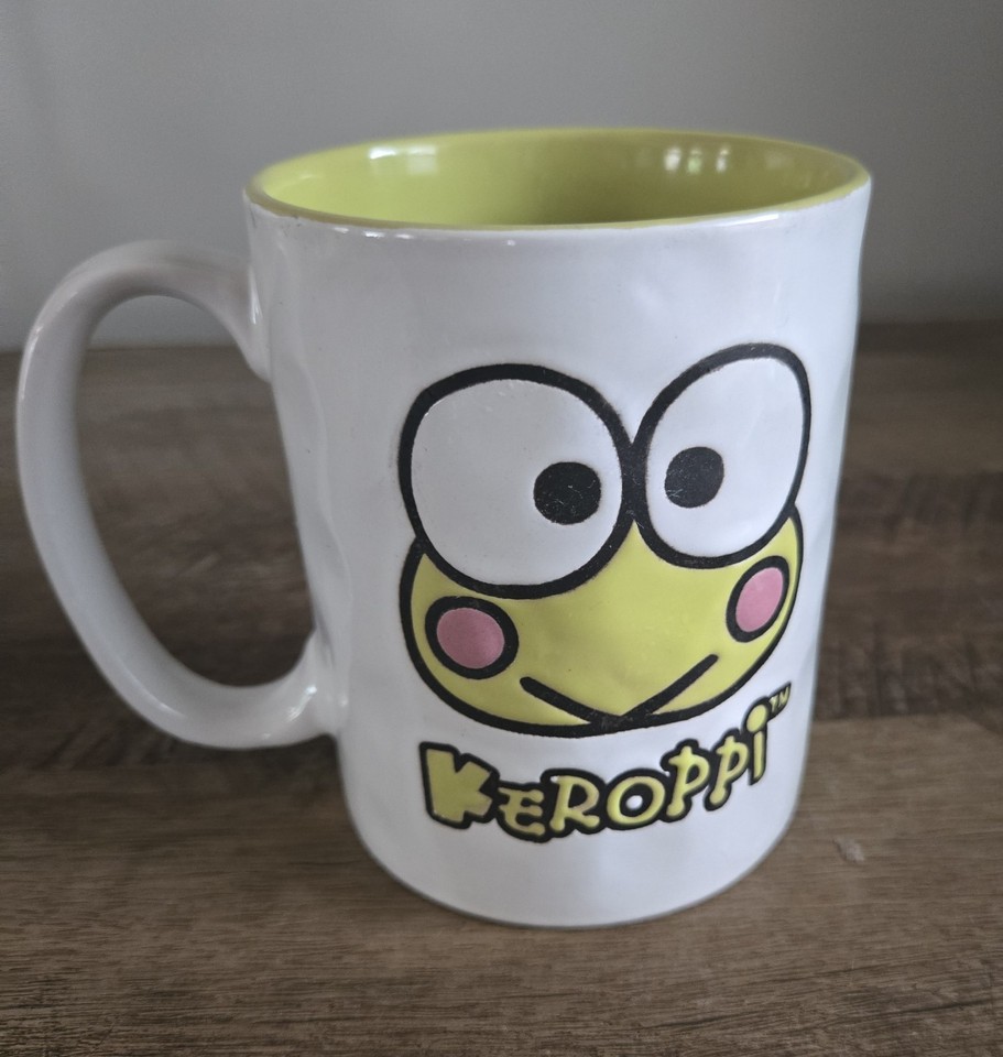Silver Buffalo Sanrio KEROPPI 17oz Ceramic Mug New | eBay
