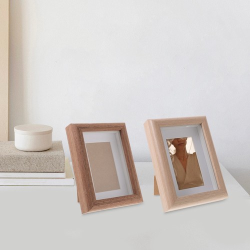 3 pcs Small Picture Frames Display Picture Frames Wooden Photo Frames ...