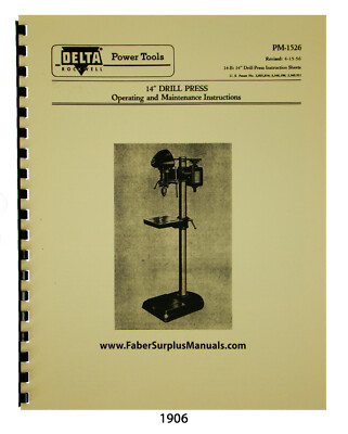 Drill Presses - Delta Dp220