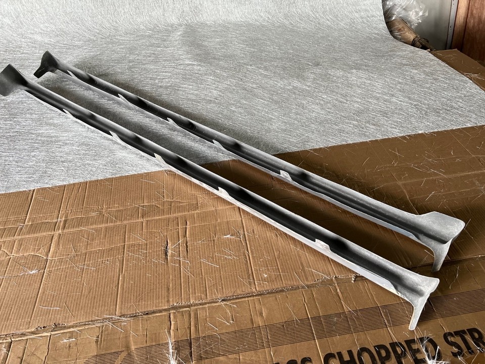 For Mazda RX7 FC3S fc savanna rx-7 rx7 side skirts extension diffuser ...