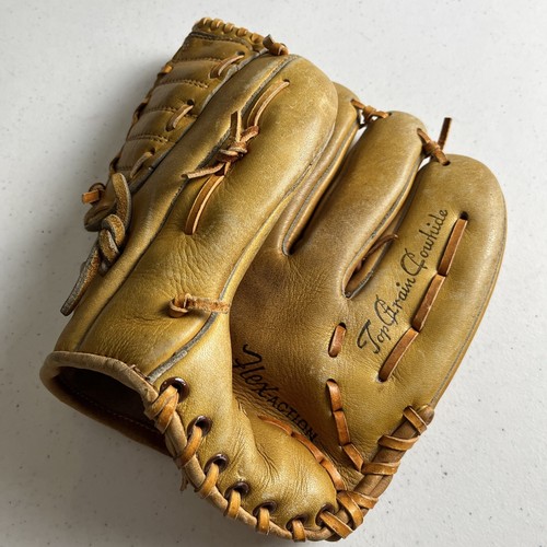 Sears Vintage Baseball Glove 1628 Pro Style Pocket Cowhide RHT 10 ...