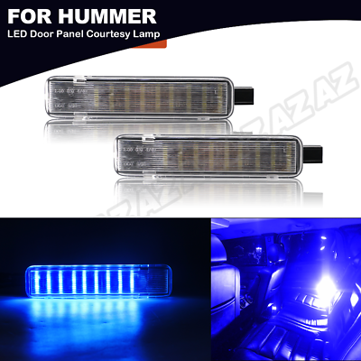 Blue LED Door Panel Courtesy Light For Silverado Sierra Escalade Yukon ...