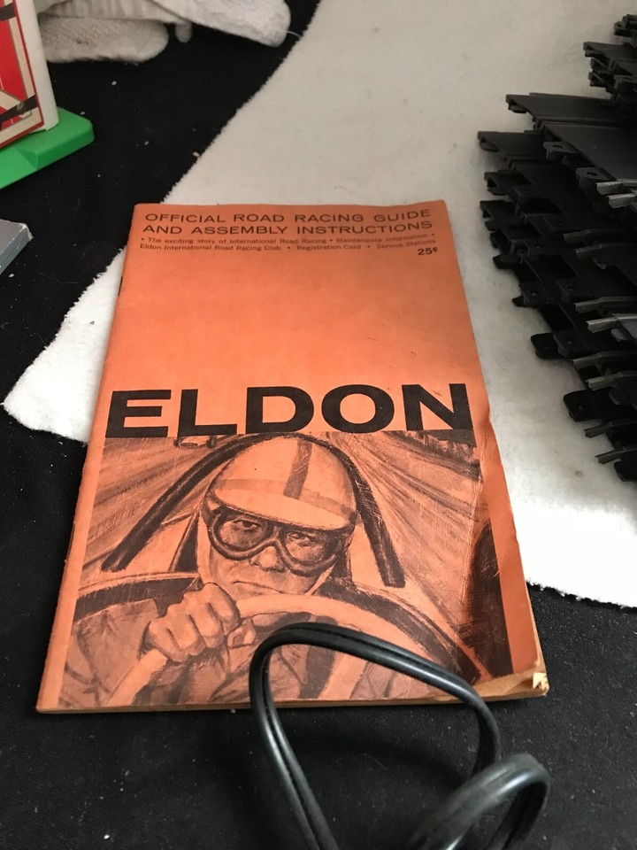 Vintage Eldon slot car road racing set. WORKS !! | eBay