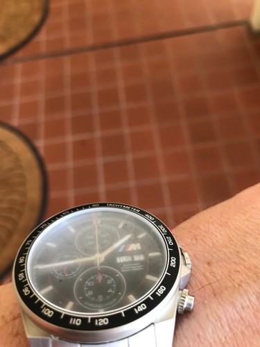 BMW M Performance Chronograph Automatic Watch 80262406695 for sale ...