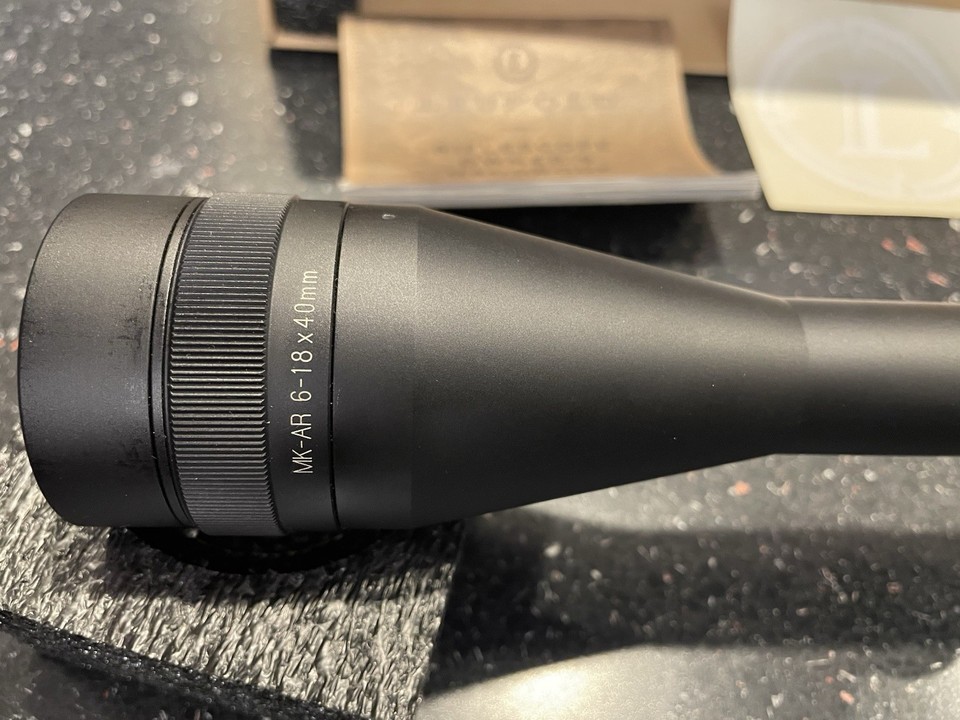 Leupold Mark AR 6-18x40mm AO Rifle Scope 18x 40mm 1in Fine Duplex 67400 ...
