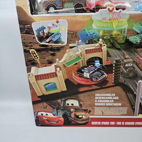 Rare Disney Pixar Cars Radiator Springs Tour Playset 1:55 Scale Mattel ...