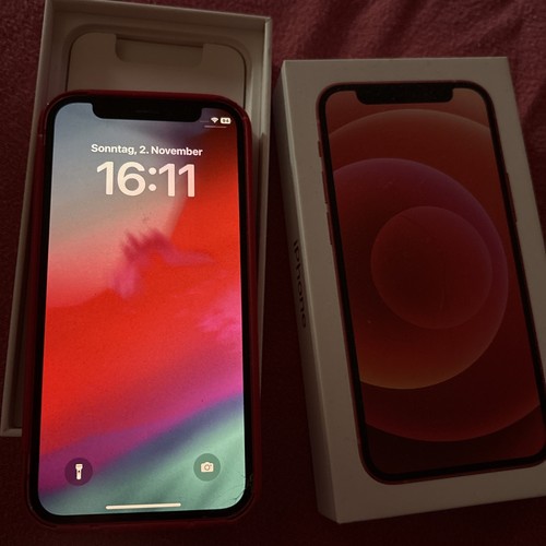 Apple iPhone 12 mini - 64GB - (PRODUCT) RED (Ohne Simlock)5G voll ...
