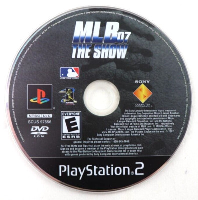 PS2 MLB 07: The Show (Sony PlayStation 2, 2007) Disc Only Tested ...