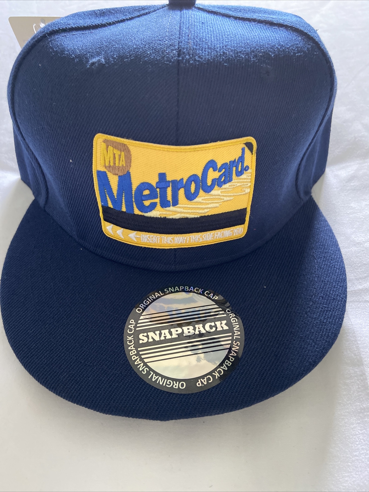 NYCT MTA Metrocard Snapback Hat. | eBay