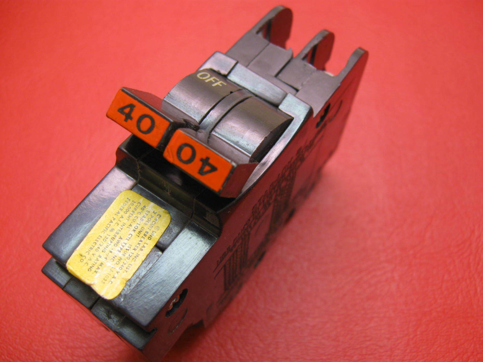 15,20,30,40,50,60,70,80,90,100 Amp Federal Pacific FPE Breakers NA ALL ...