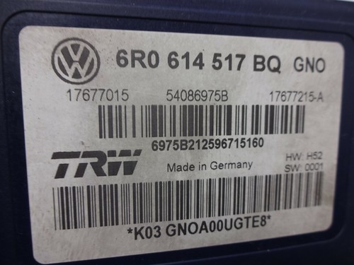 ABS Seat Skoda Rapid 6R0614517BQ 54086975B 17677215-A 17677015 ...