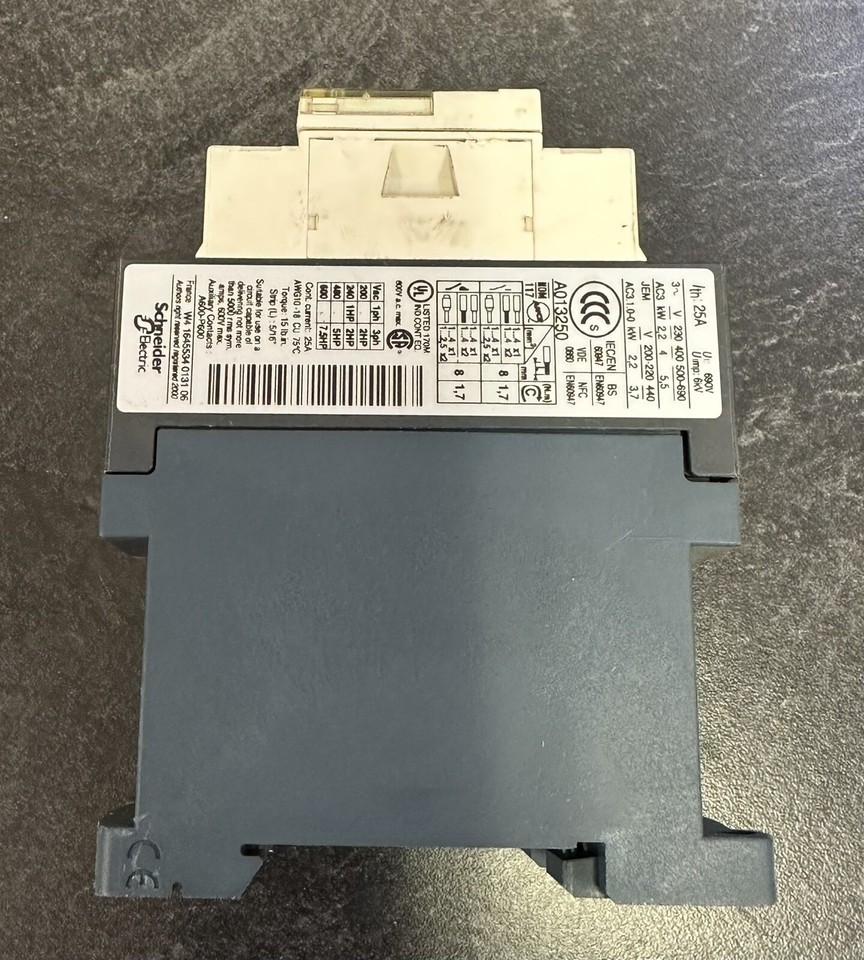 Schneider Telemecanique Square D A013250 LC1D09 Contactor 25A | eBay