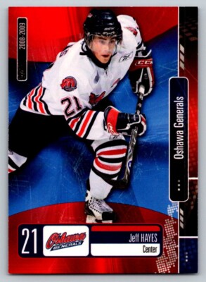 Jeff Hayes 2008-09 Oshawa Generals | eBay