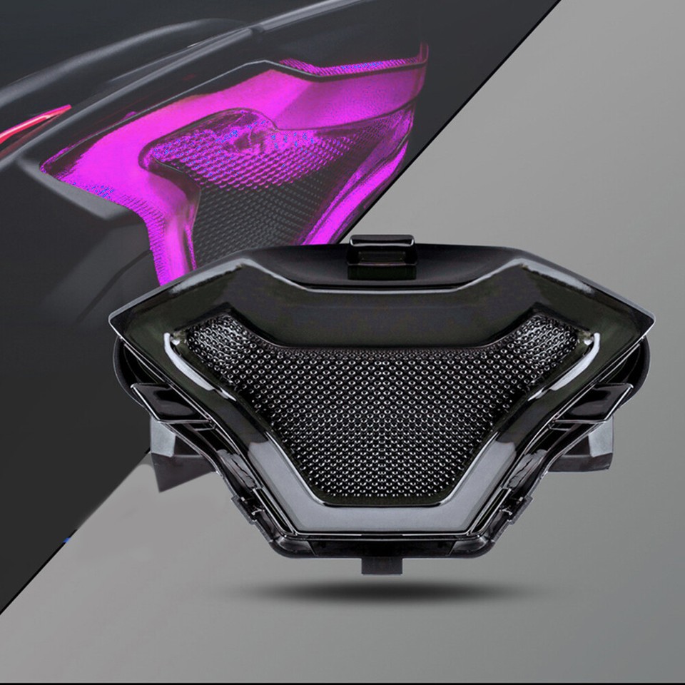 Modified LED Tail Light Super Bright Motorcycle Tail Light for Yamaha ...