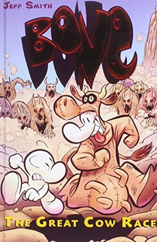 THE GREAT COW RACE (BONE SERIES) By Jeff Smith & Steve Hamaker **BRAND ...