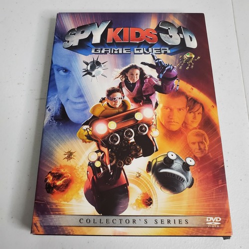 Spy Kids 3 Game Over Movie DVD 2004 Includes both 2-D and 3-D Versions ...