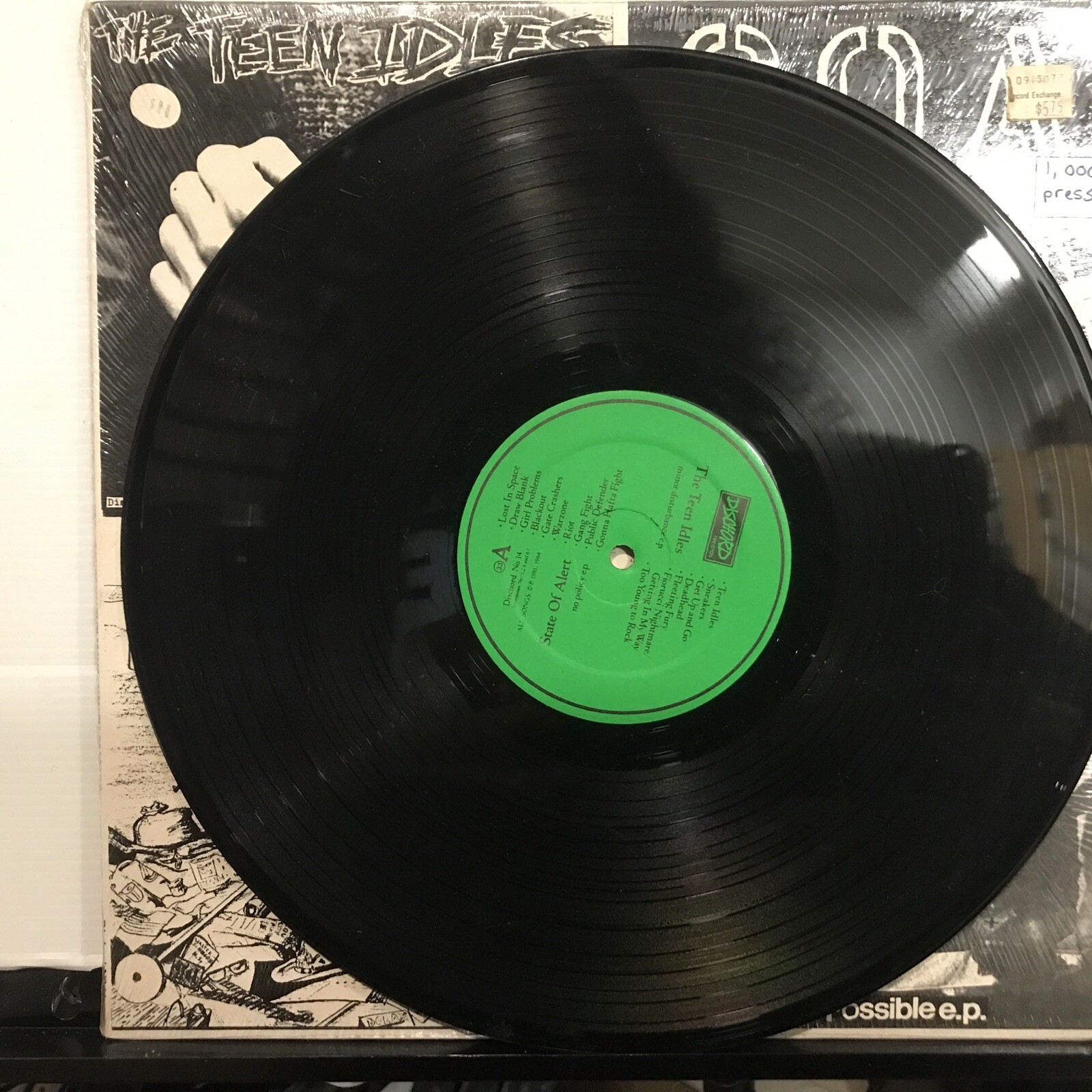 Four Old 7"s On A 12" LP 1984 Dischord Records – Dischord № 14 VG+/VG+ ...