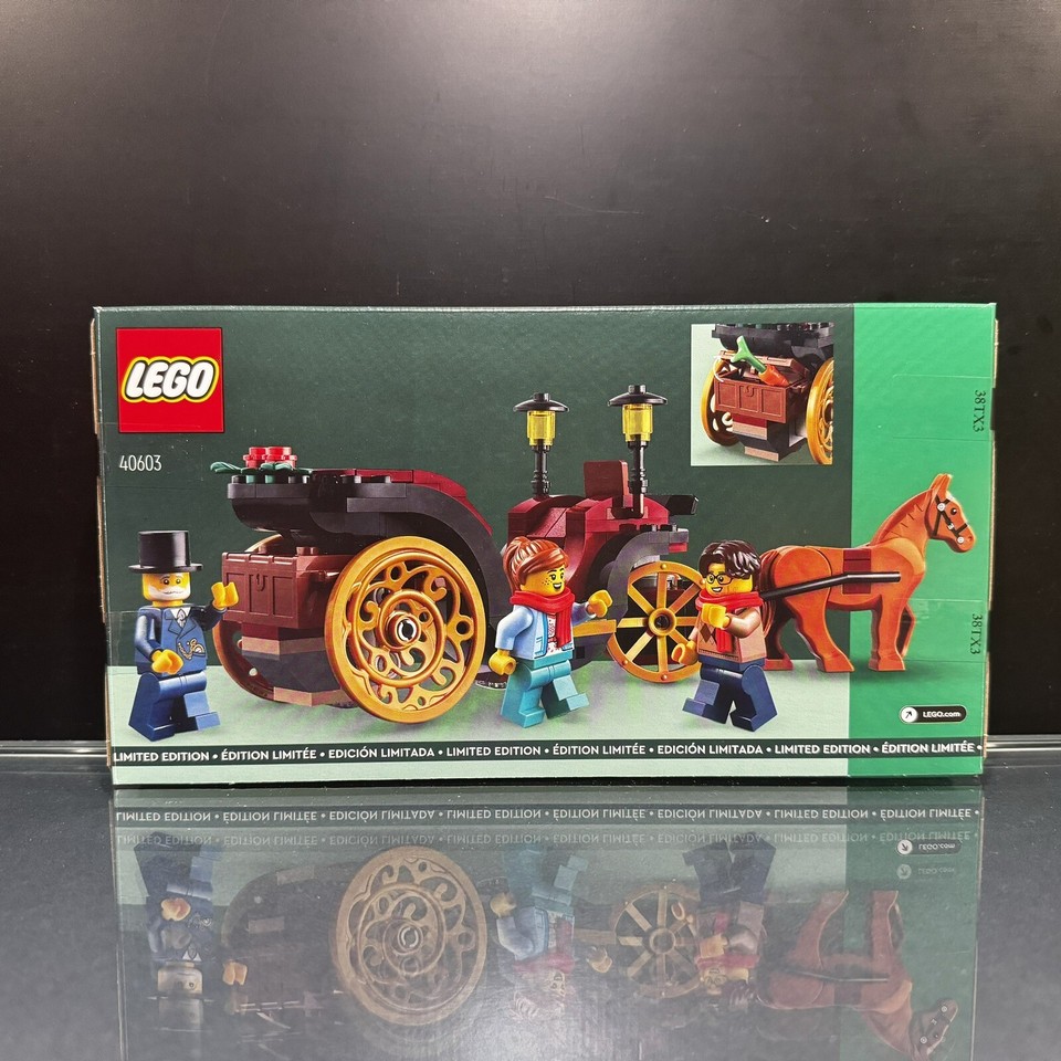 Lego 40603 Promotional- Wintertime Carriage Ride Seasonal GWP Limited ...